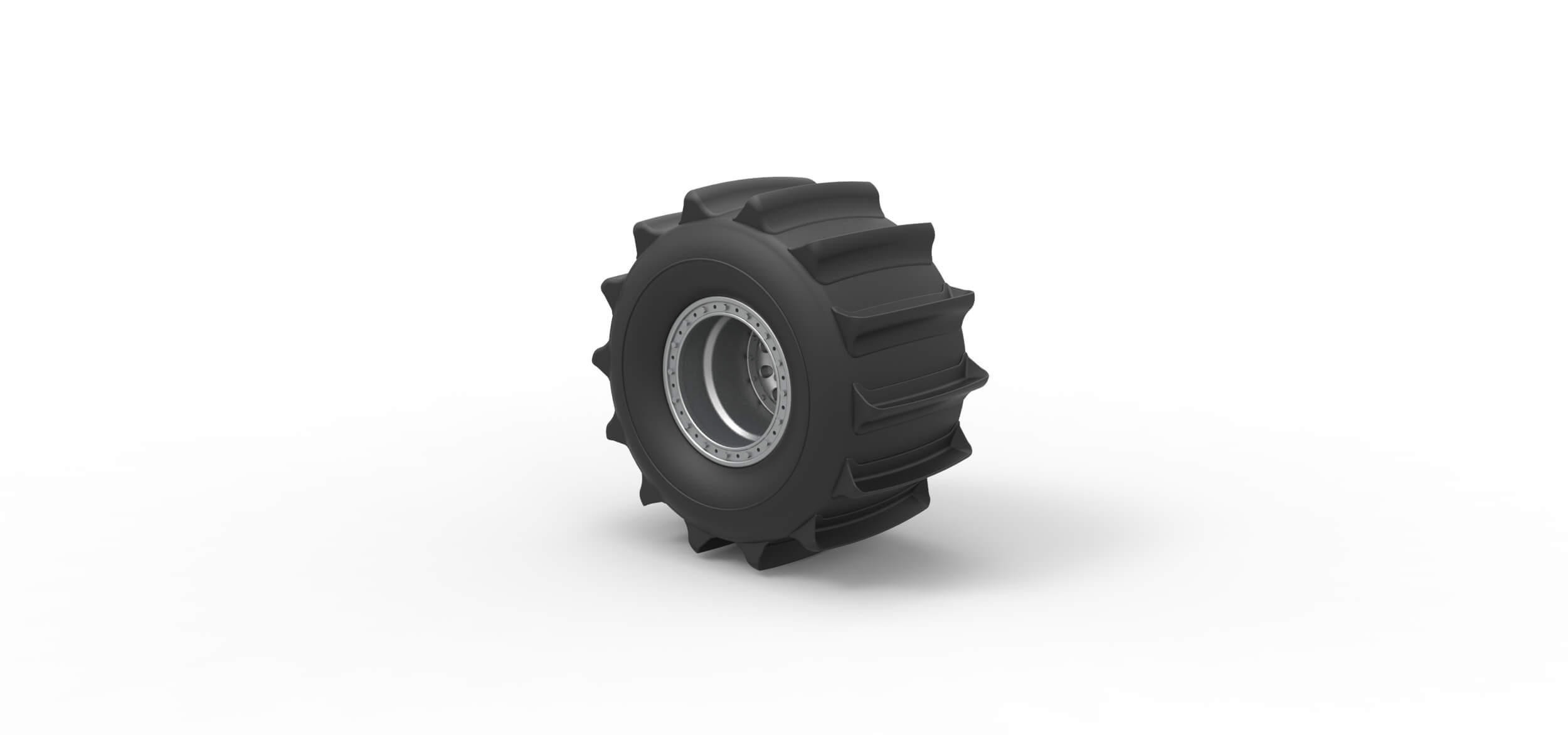 Wheel of Formula Off Road Scale 1:25 - 3D Model by TechItemsRock