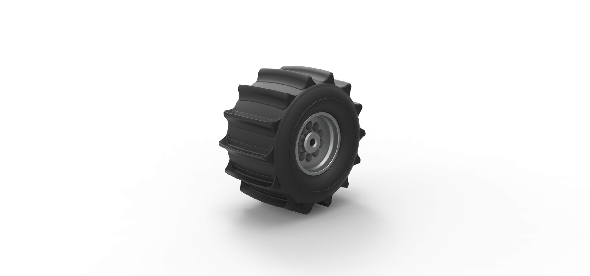 Wheel of Formula Off Road Scale 1:25 - 3D Model by TechItemsRock