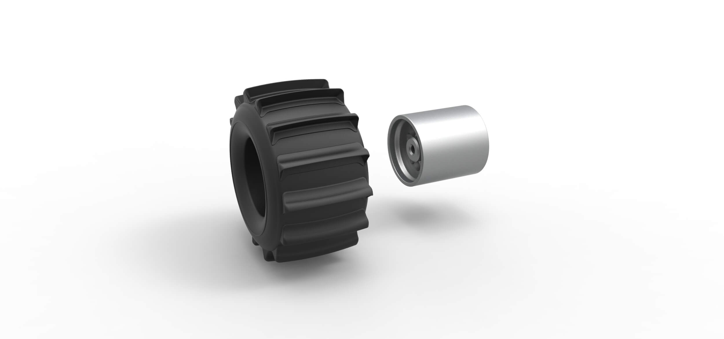 Wheel of Formula Off Road Scale 1:25 - 3D Model by TechItemsRock