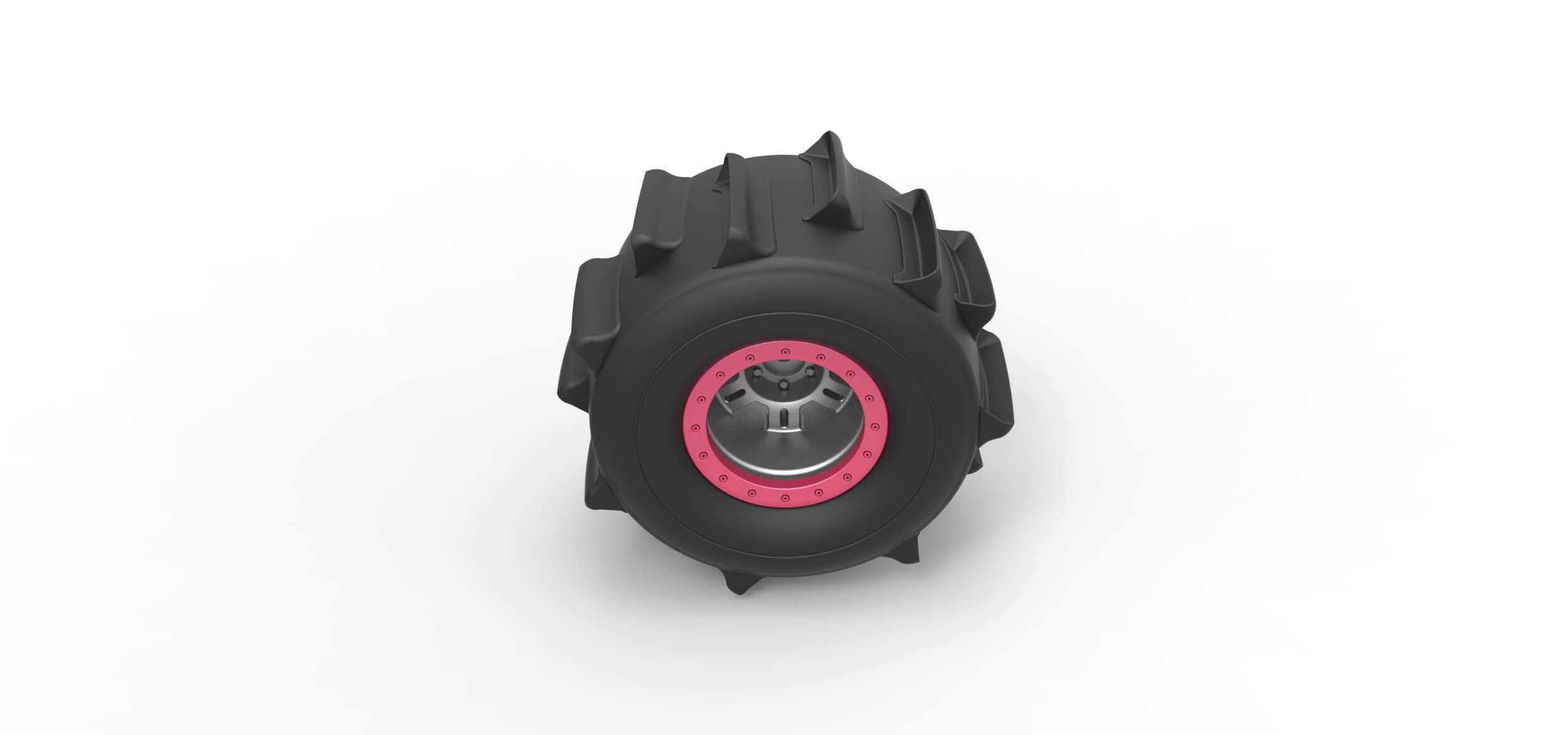 Wheel of Formula Off Road Version 2 Scale 1:25 - 3D Model by TechItemsRock