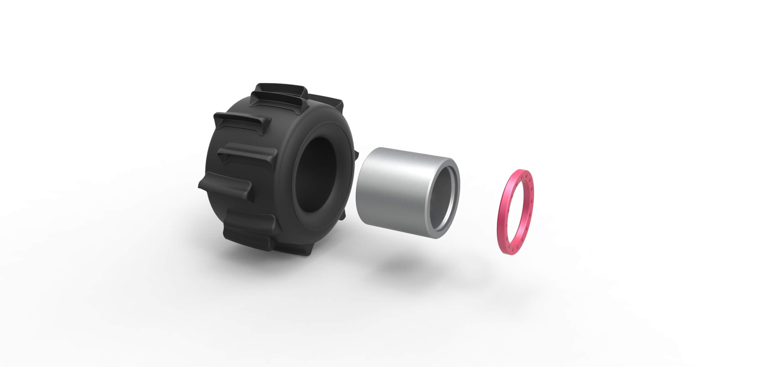 Wheel of Formula Off Road Version 2 Scale 1:25 - 3D Model by TechItemsRock