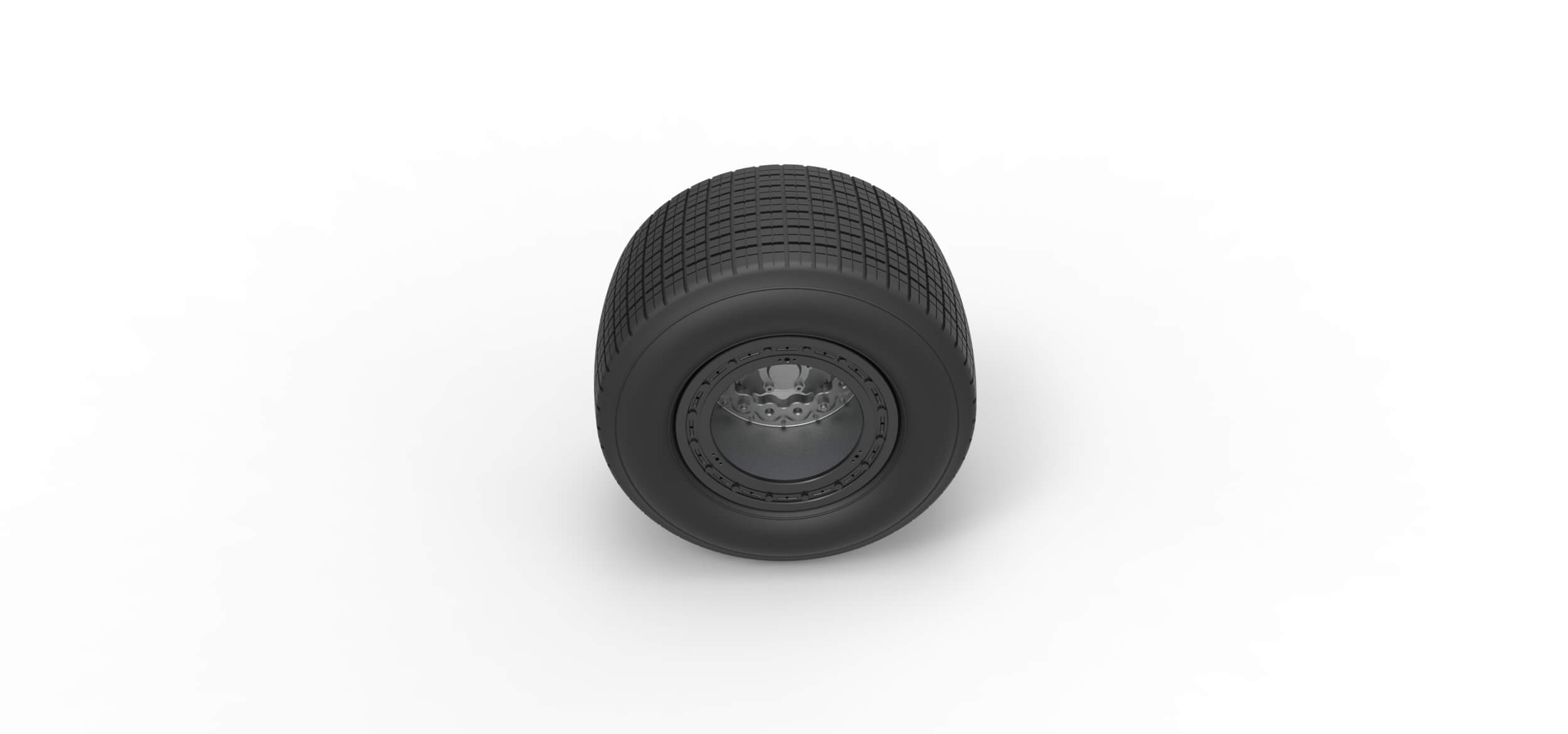 Wheel of Super Dirt Late Model Version 2 Scale 1:25 by TechItemsRock