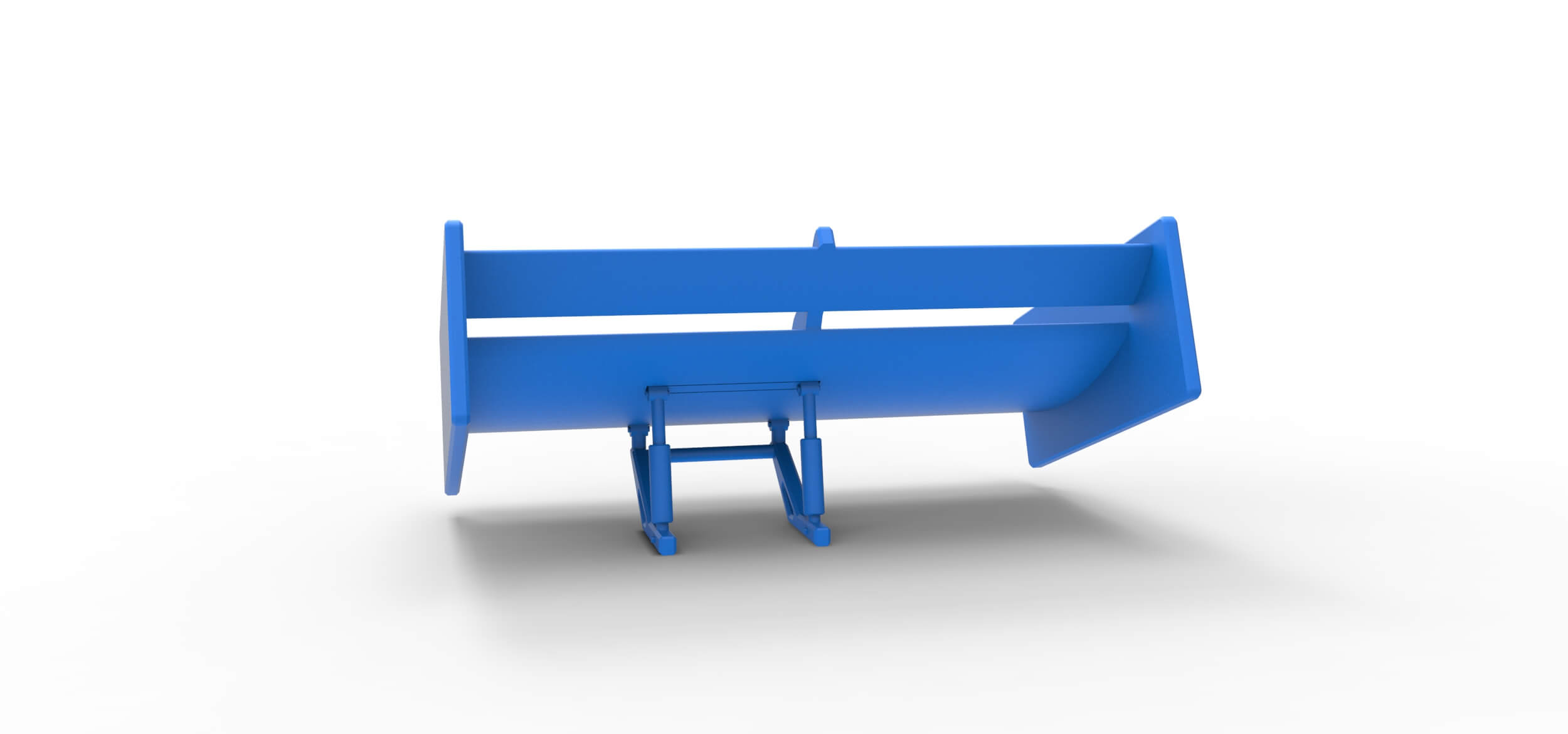 Wing of Supermodified Front Engine Race Car 1:25 - 3D Model by ...