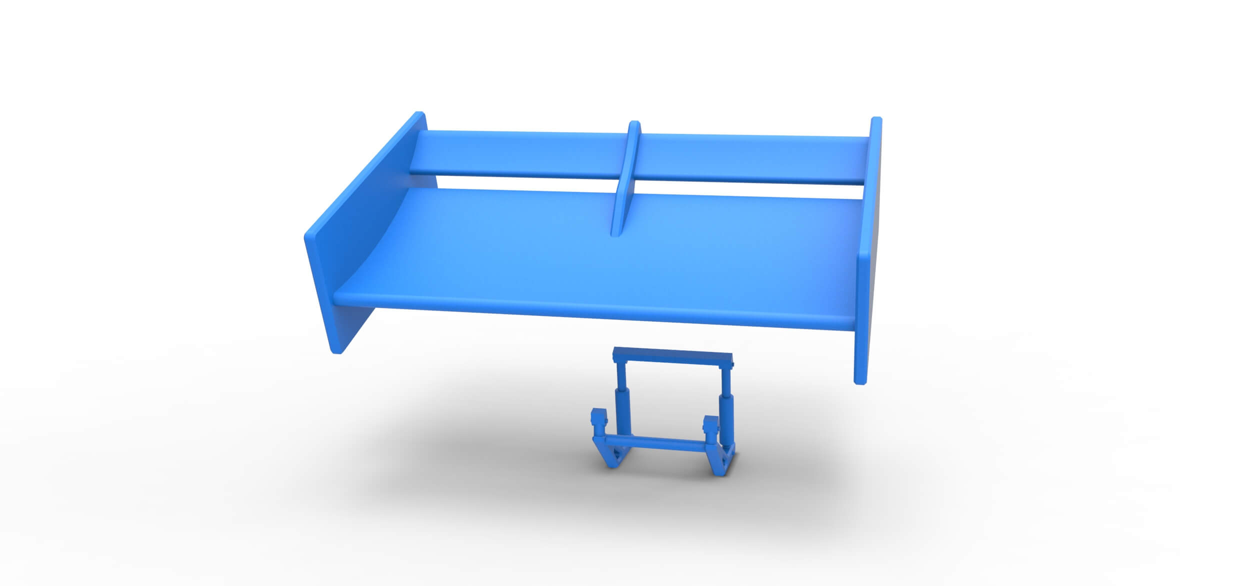 Wing of Supermodified Front Engine Race Car 1:25 - 3D Model by ...