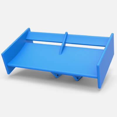 Wing of Supermodified Front Engine Race Car 1:25 - 3D Model by ...