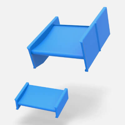 Wings of 600 Micro Sprint Car 1:25 - 3D Model by TechItemsRock