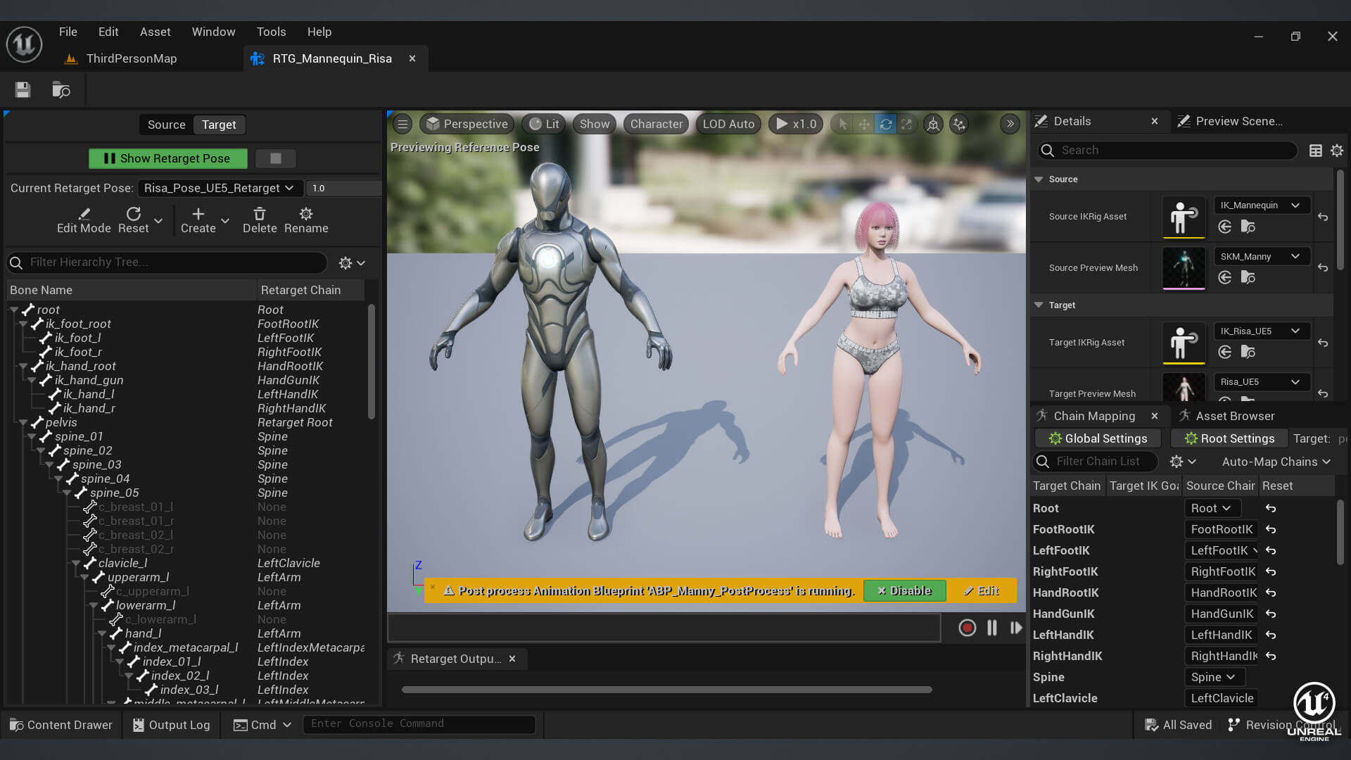 Risa - Female Character Base Mesh 3D Model by techykitty