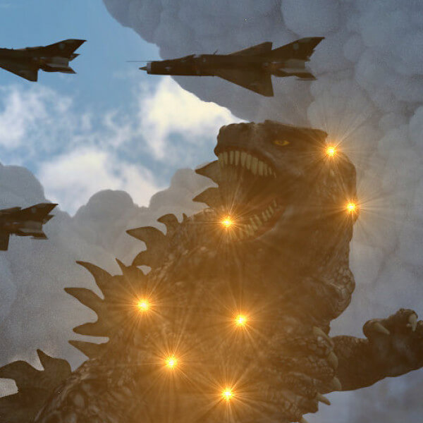 Godzilla The return 3D Render | RenderHub Gallery