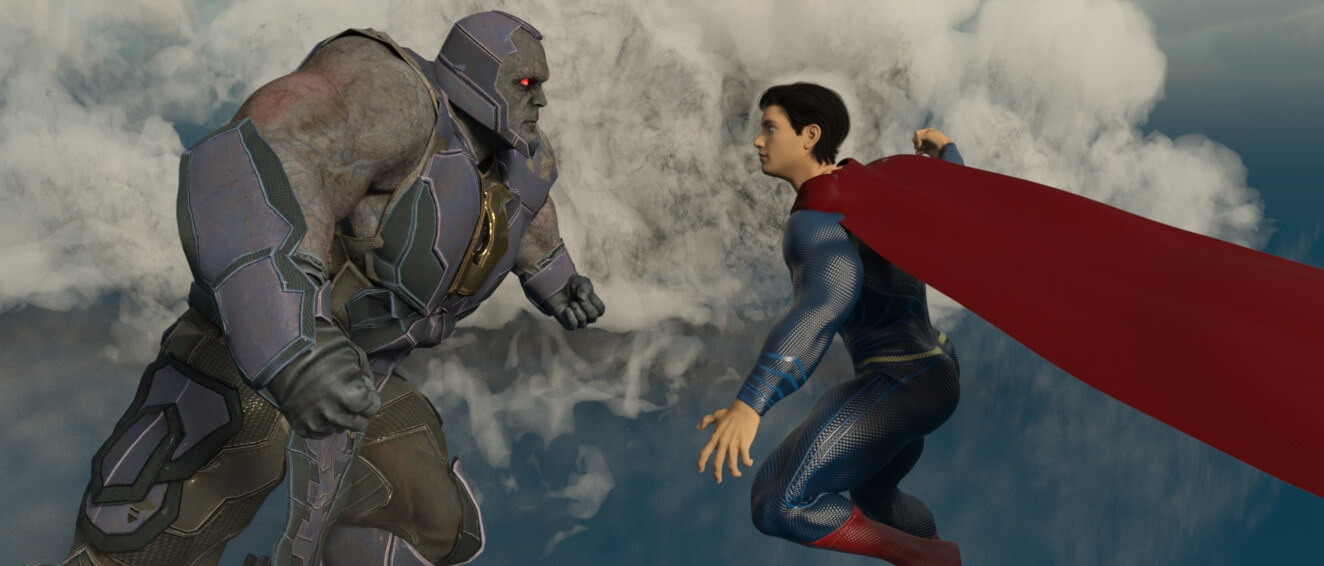Superman Injustice Render