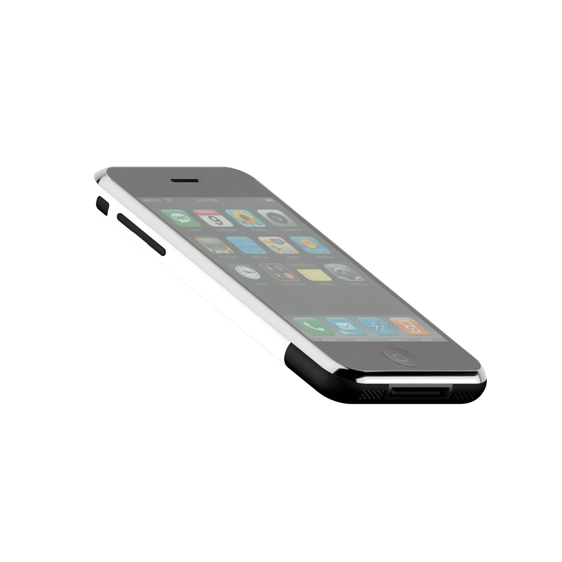 2007 Original Apple iPhone 2G - 3D Model by teichmandesigns