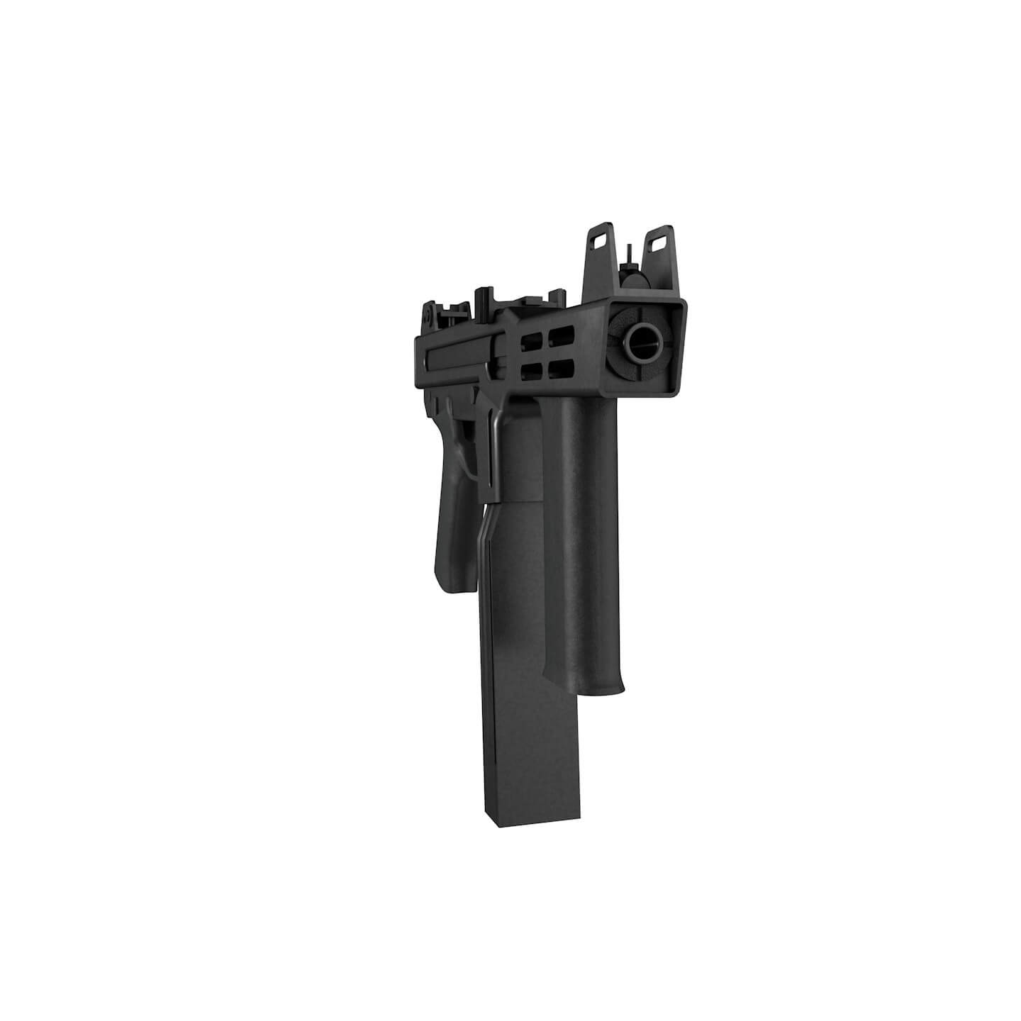 Spectre M4 Submachine Gun - 3D Model by teichmandesigns