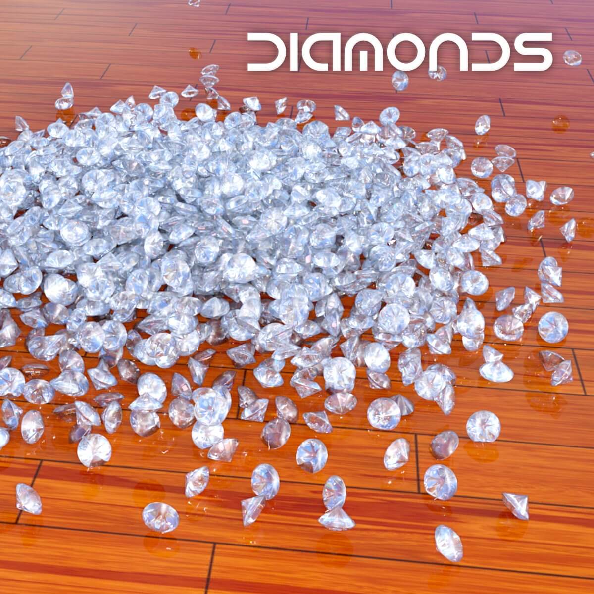 Diamonds Everywhere - Daz Content by Teknology3d
