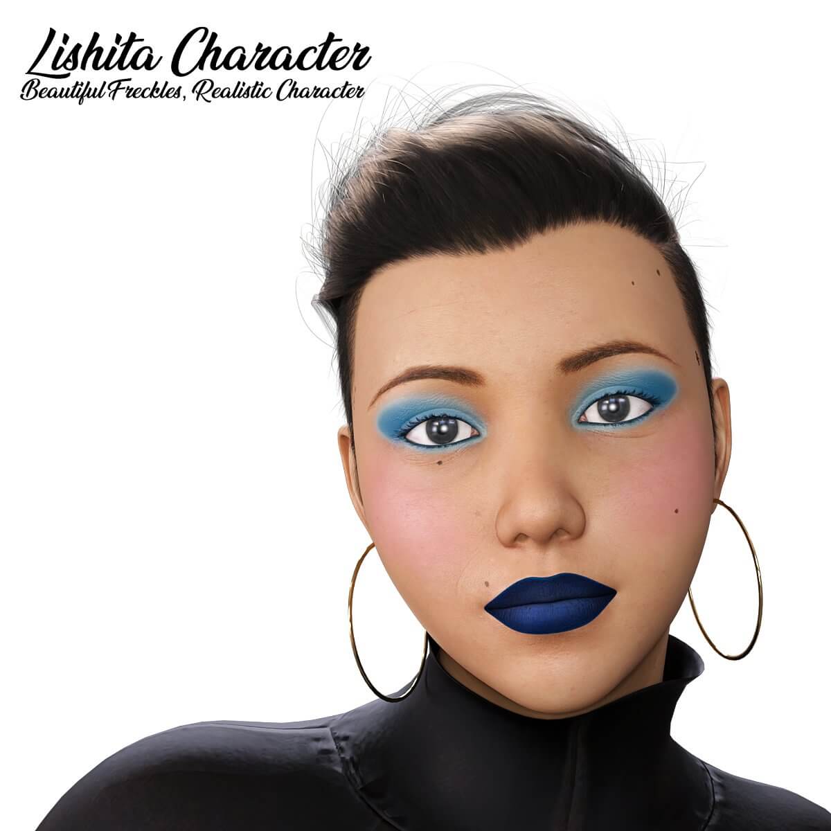 Lishita Character For Genesis 8 Female - Daz Content by Teknology3d