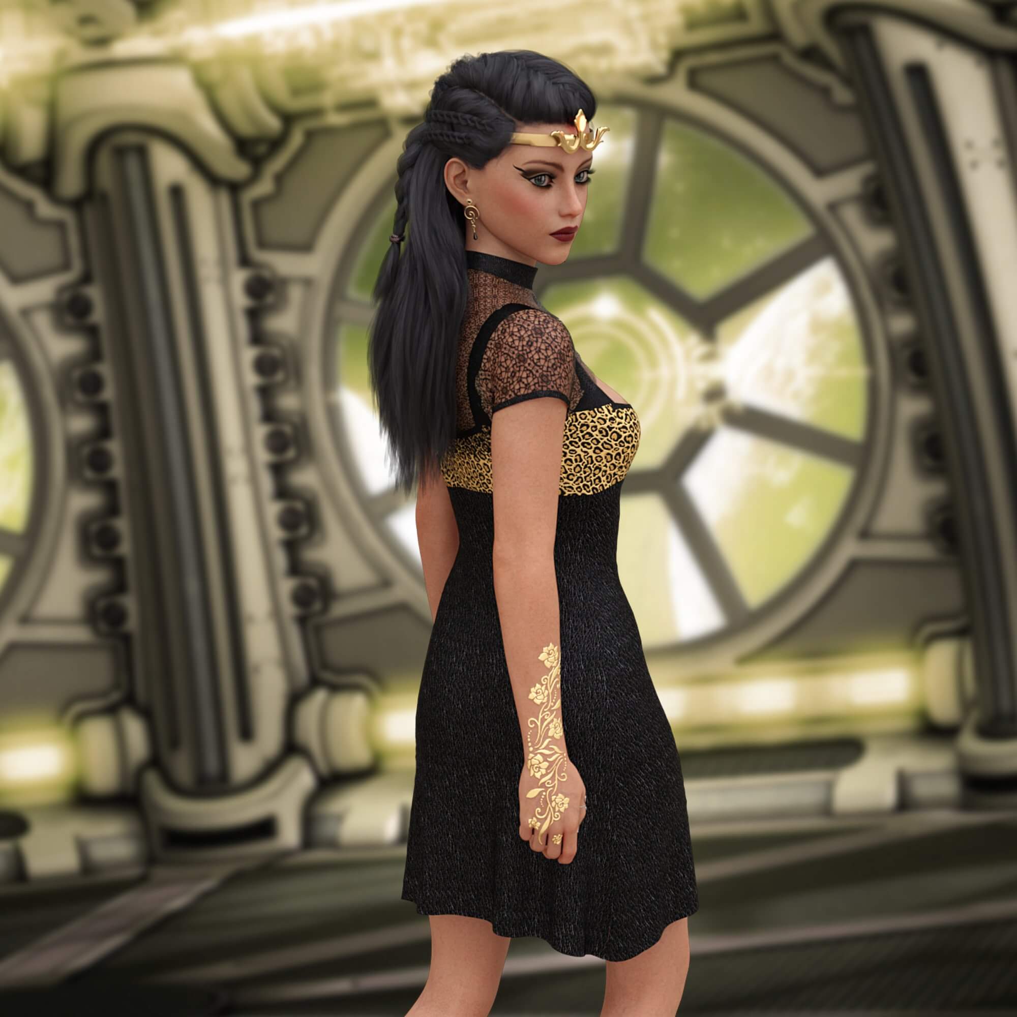 Maria Dress For Genesis 8 - Daz Content by Teknology3d