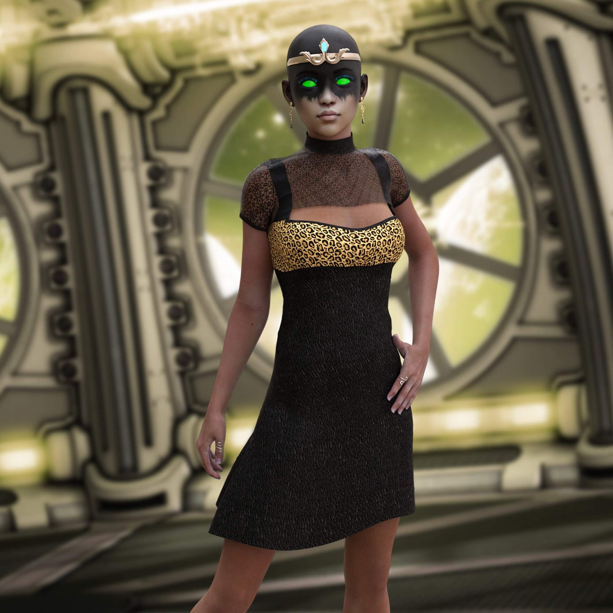 Maria Dress For Genesis 8 - Daz Content by Teknology3d