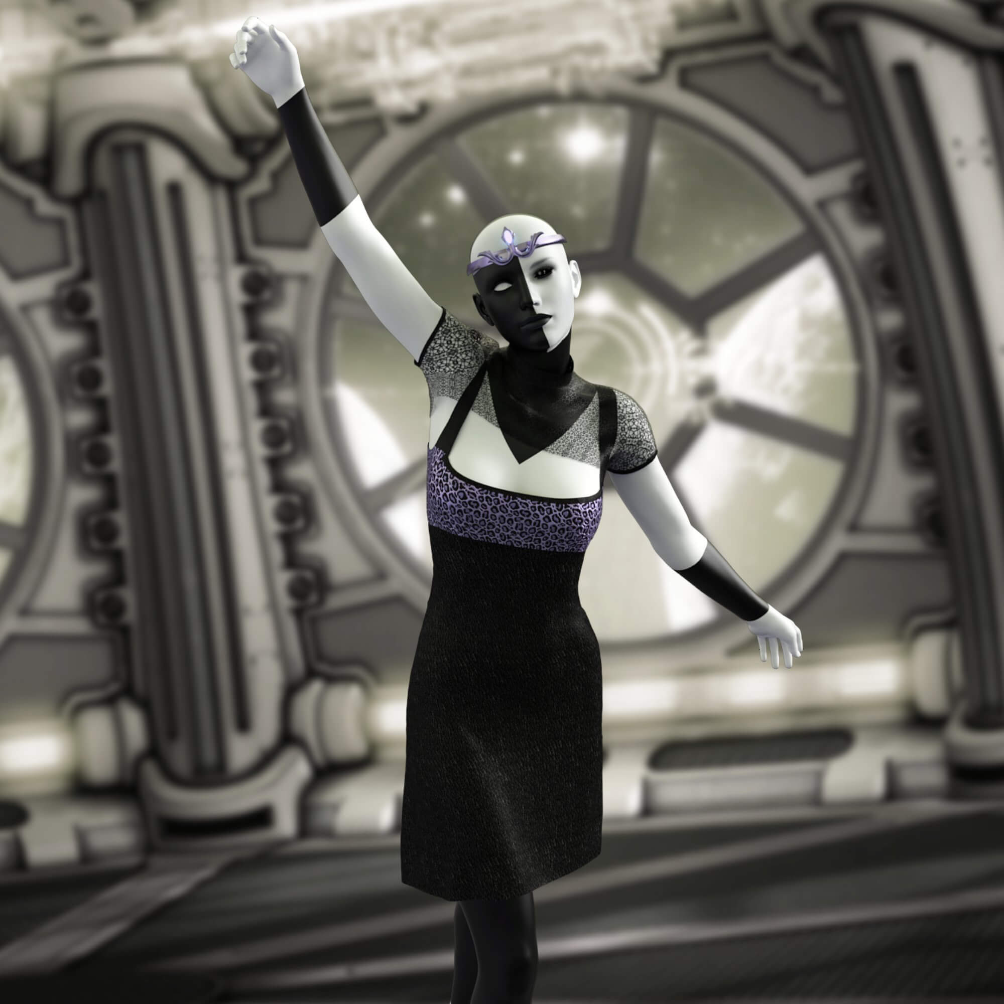 Maria Dress For Genesis 8 - Daz Content by Teknology3d