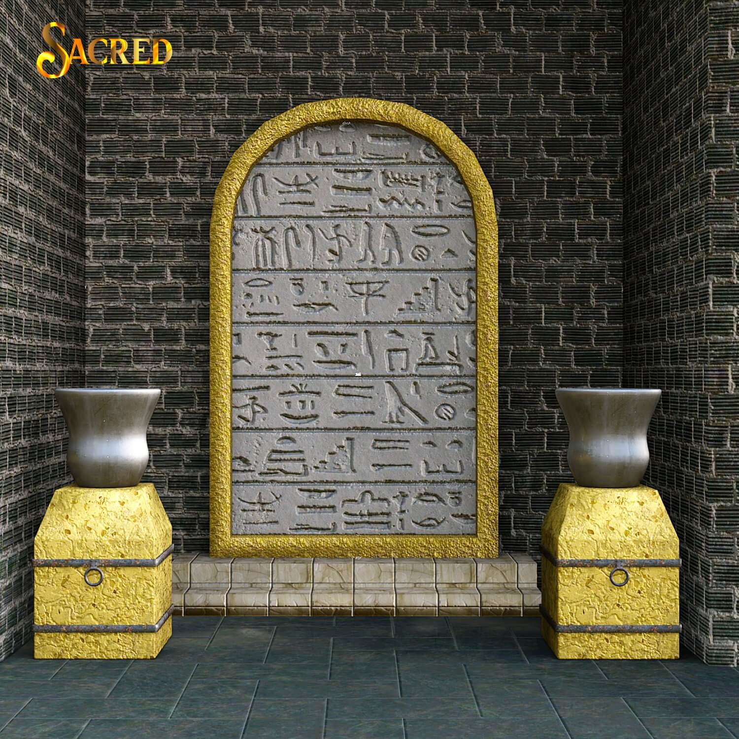 Sacred Scene - Daz Content by Teknology3d