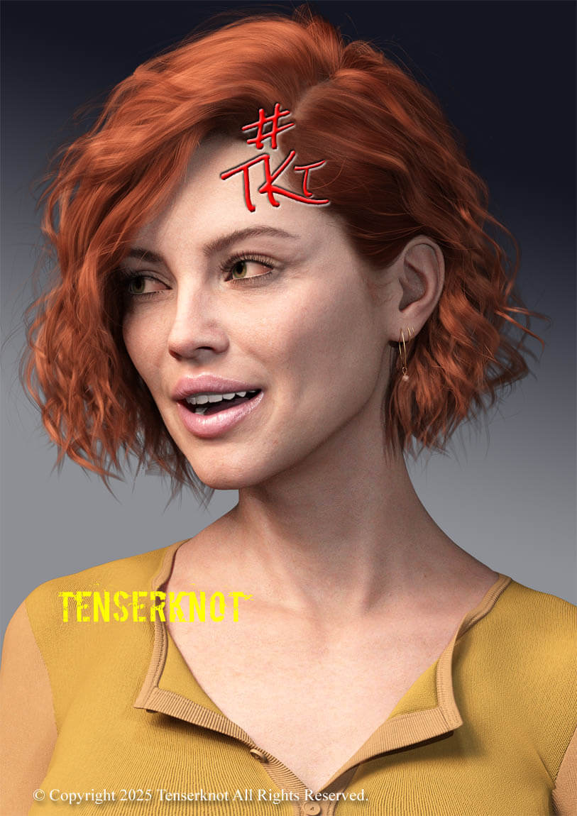 Casual Saturdays 3D Render, Digital Art by Tenserknot