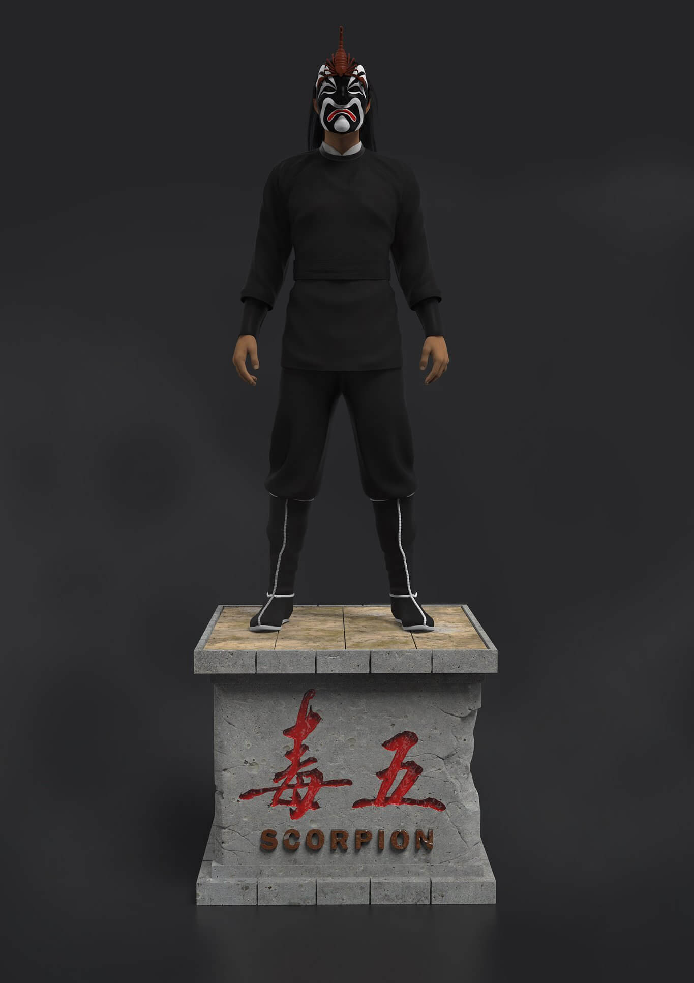 The Scorpion 3D Render, Digital Art by tenshi35