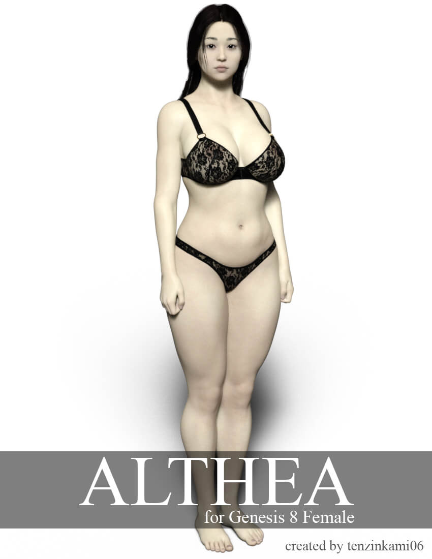 Althea for Genesis 8 Female - Daz Content by Tenzinkami06