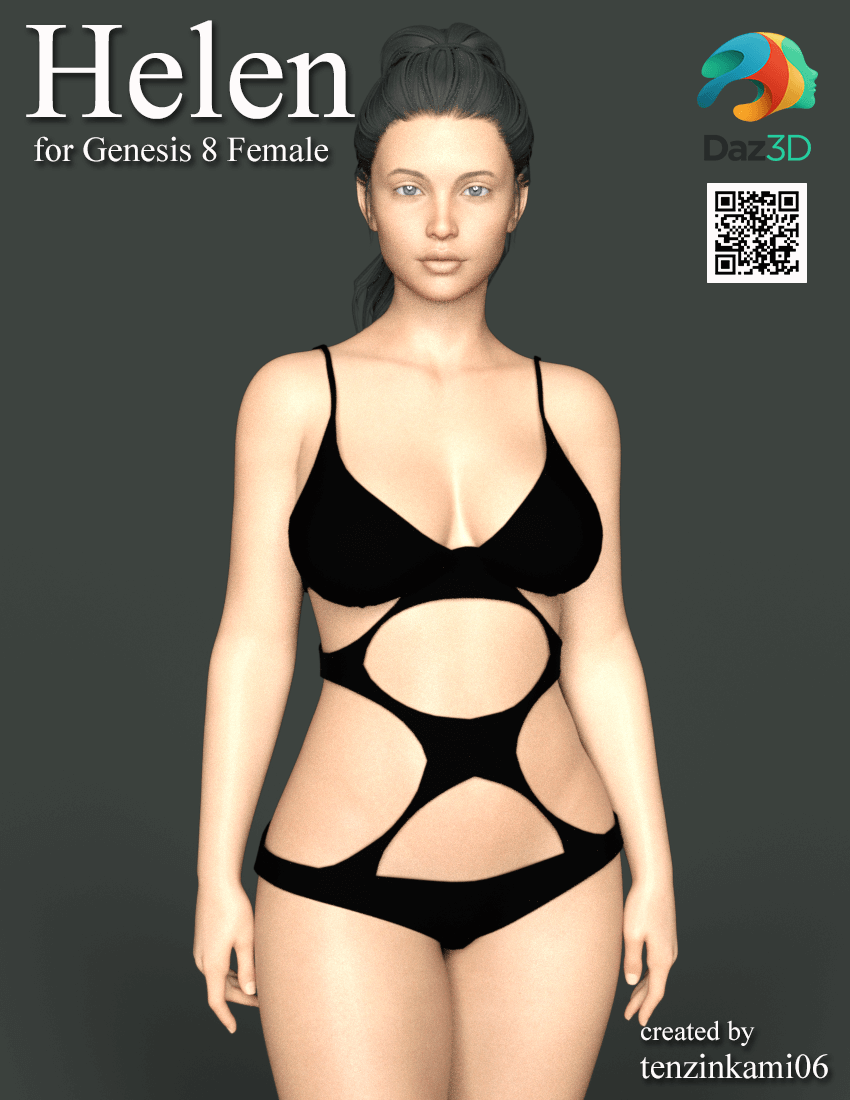 Helen for Genesis 8 Female 3D Render | RenderHub Gallery
