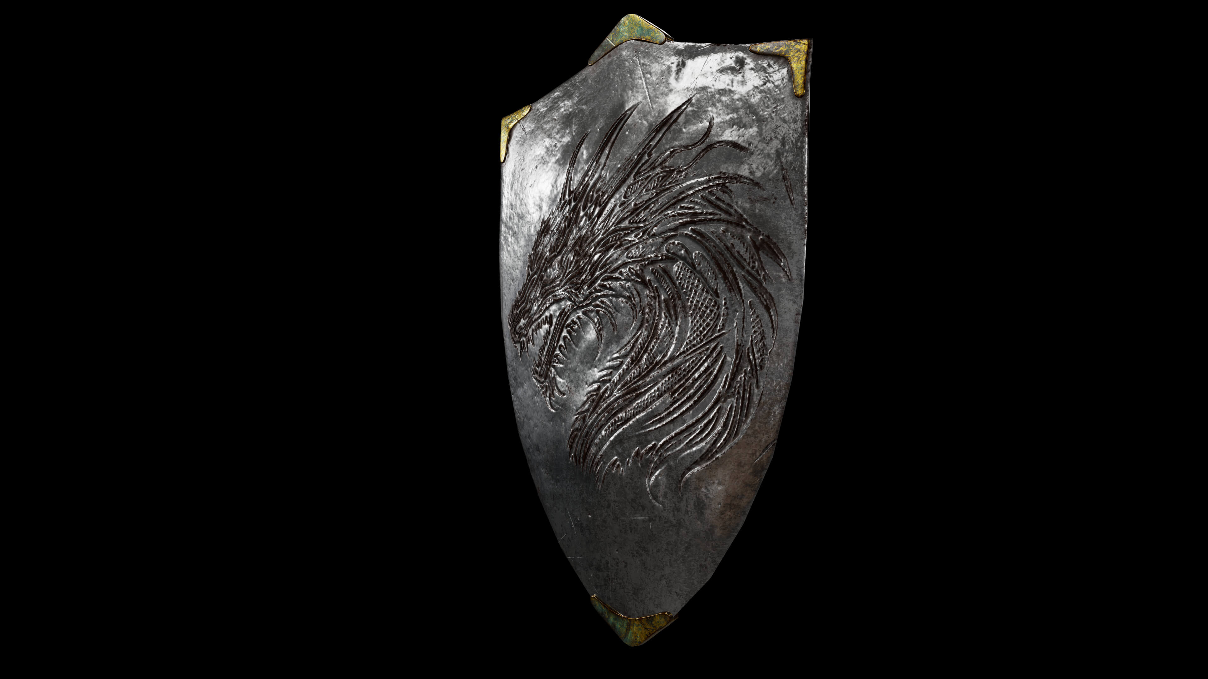 Metal Shield - Free 3D Model by textit