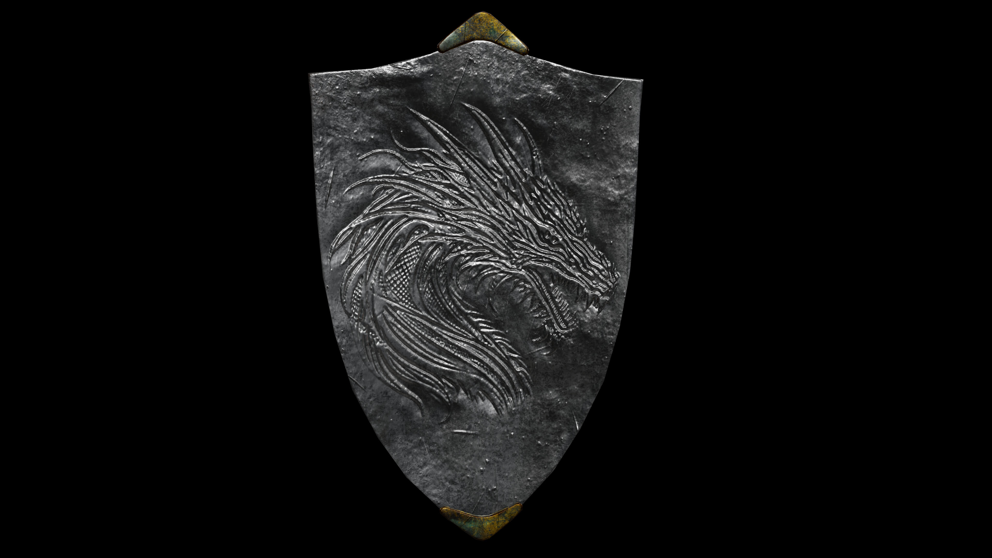 Metal Shield - Free 3D Model by textit