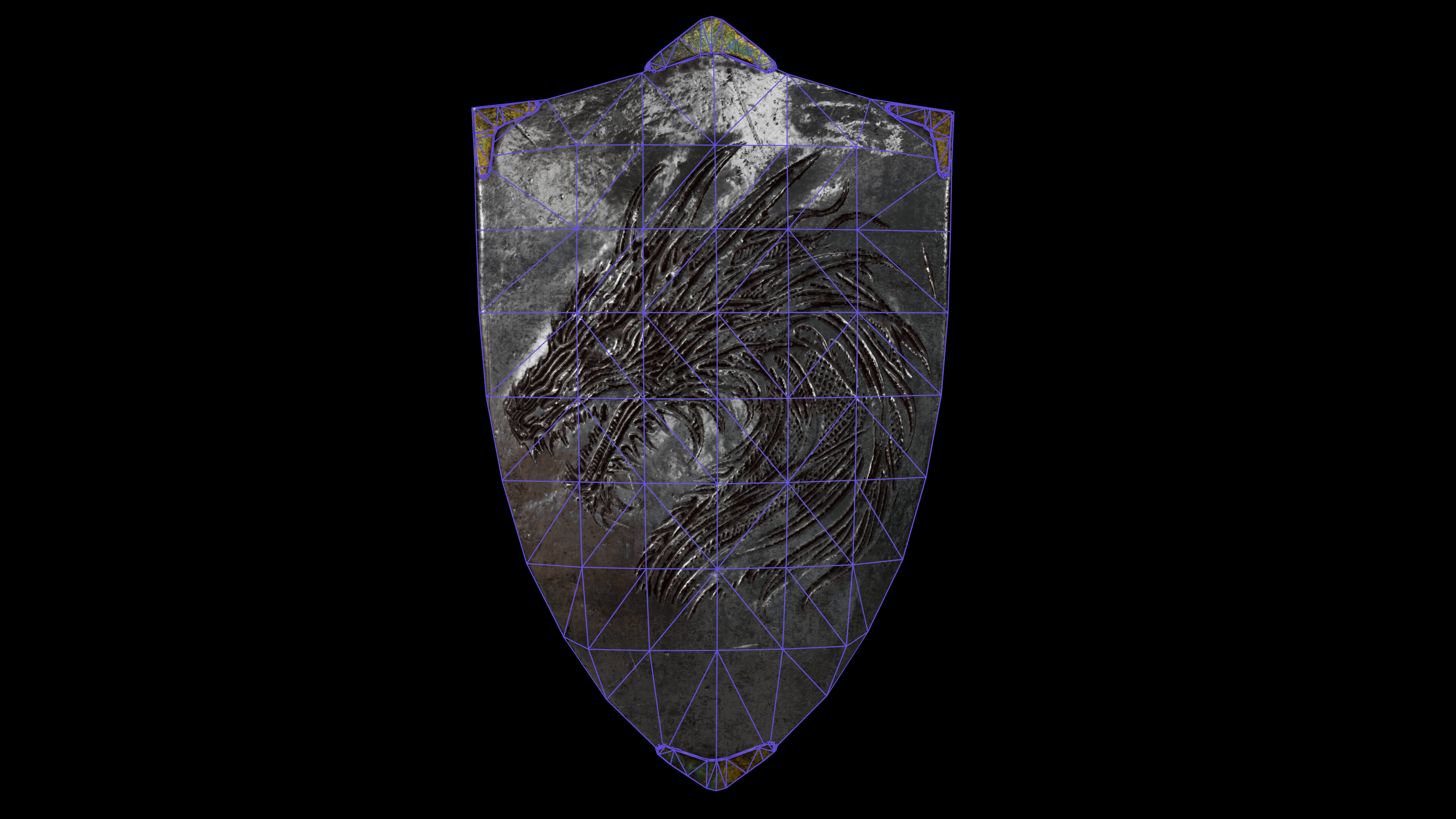Metal Shield - Free 3D Model by textit