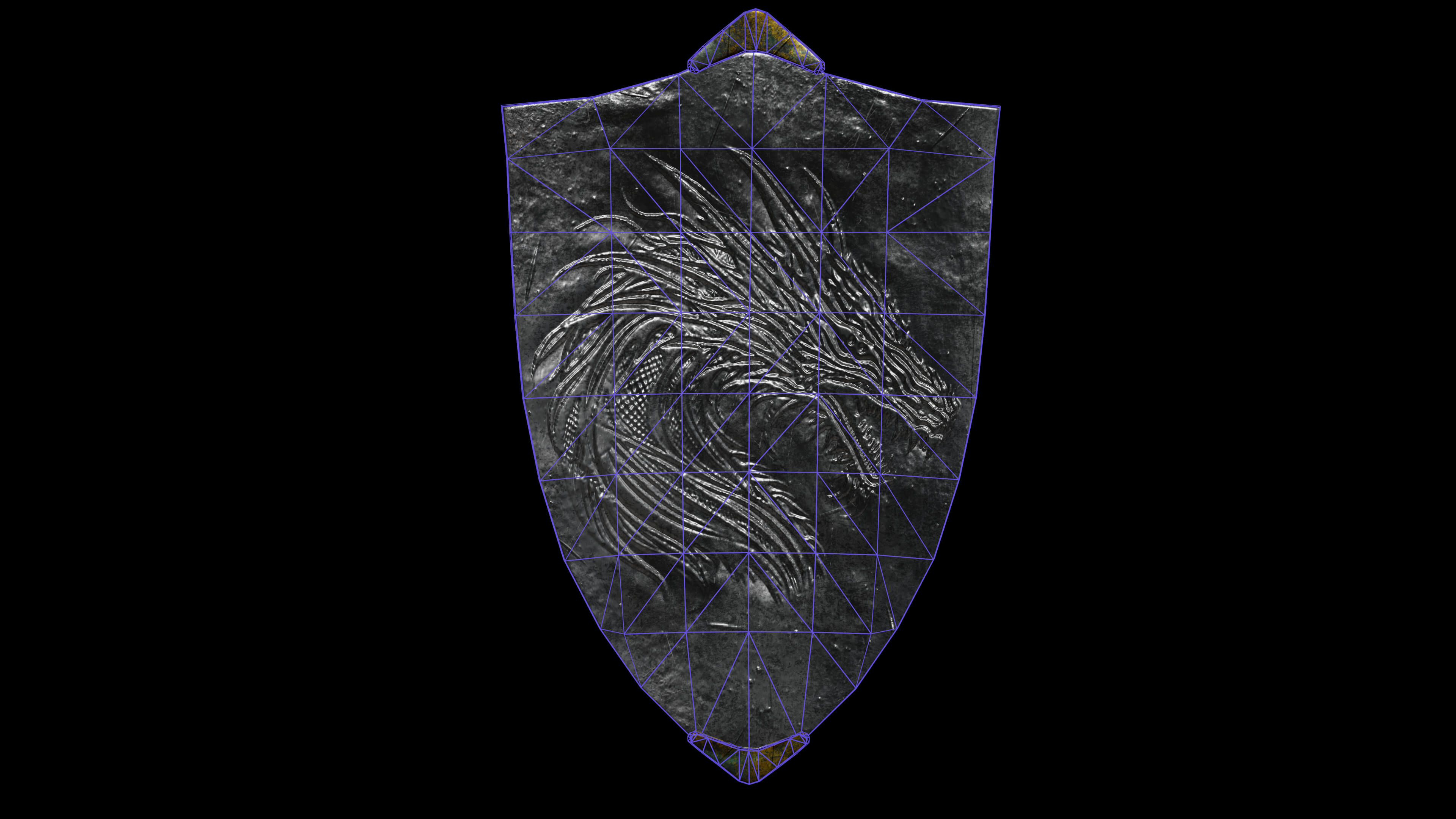 Metal Shield - Free 3D Model by textit