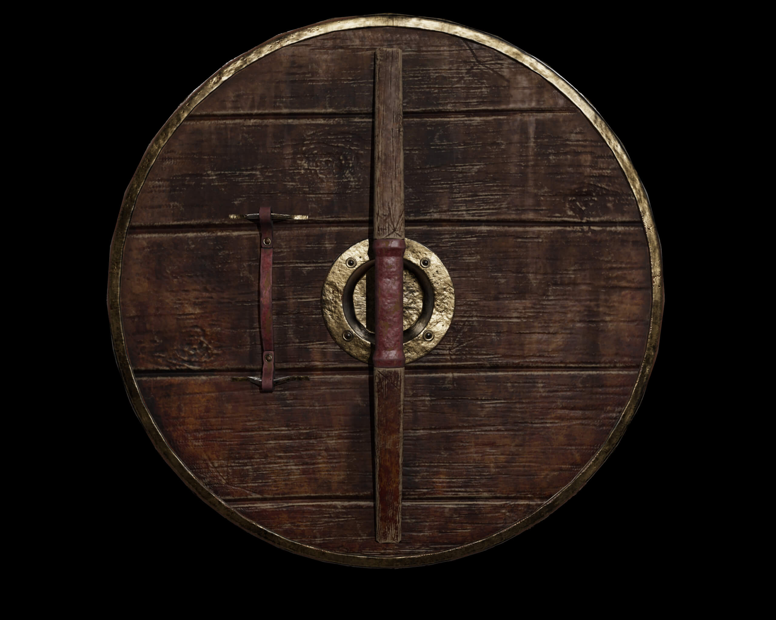 Ancient Norse Shield of Jarla Viking - 3D Model by textit