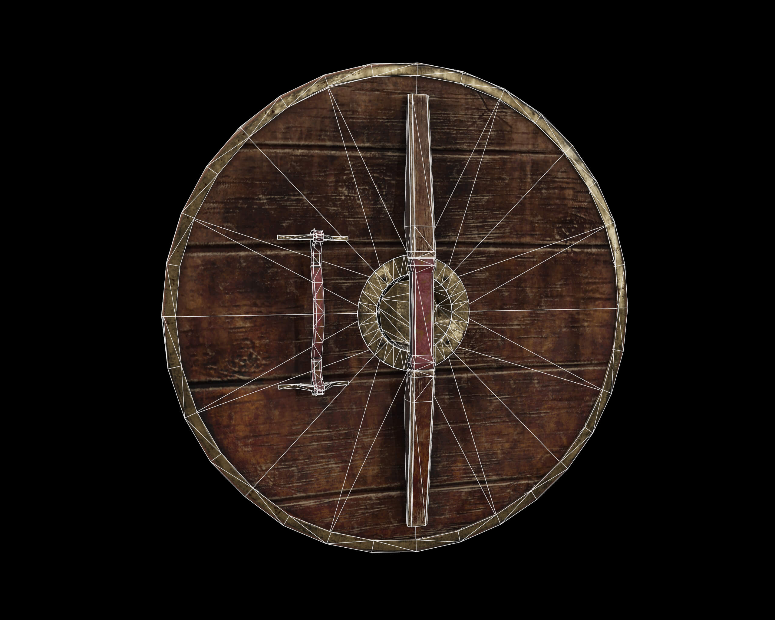 Ancient Norse Shield of Jarla Viking - 3D Model by textit