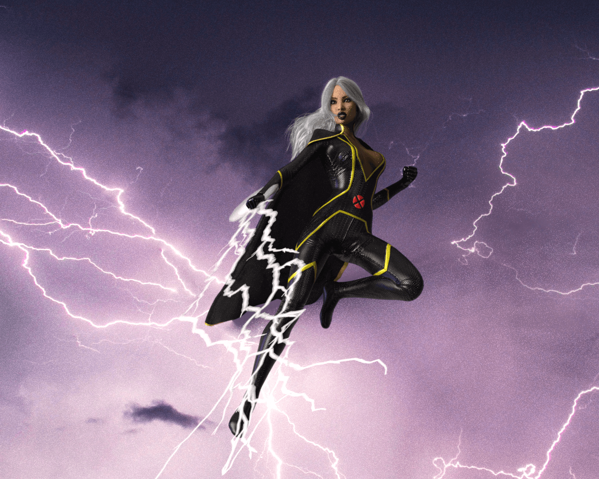 Storm! 3D Render, Digital Art by tgkadee