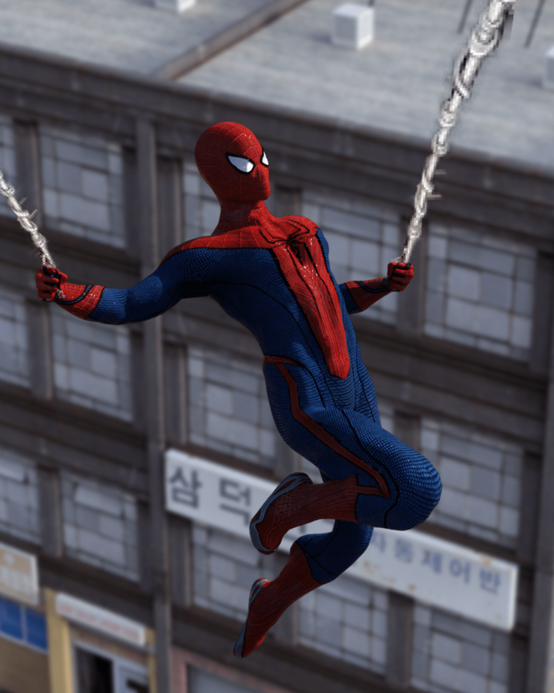 Swinging And Slinging 3d Render Digital Art By Tgkadee