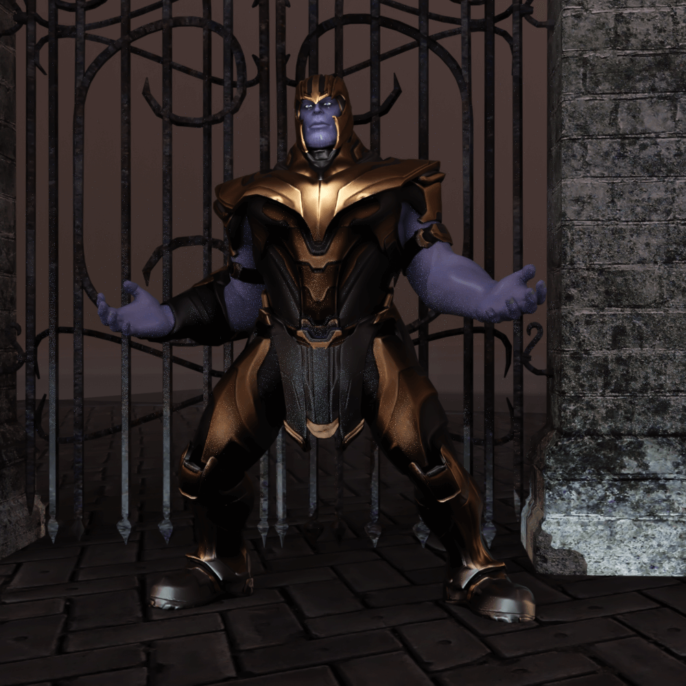 The Moment of Zen 3D Render, Digital Art by tgkadee