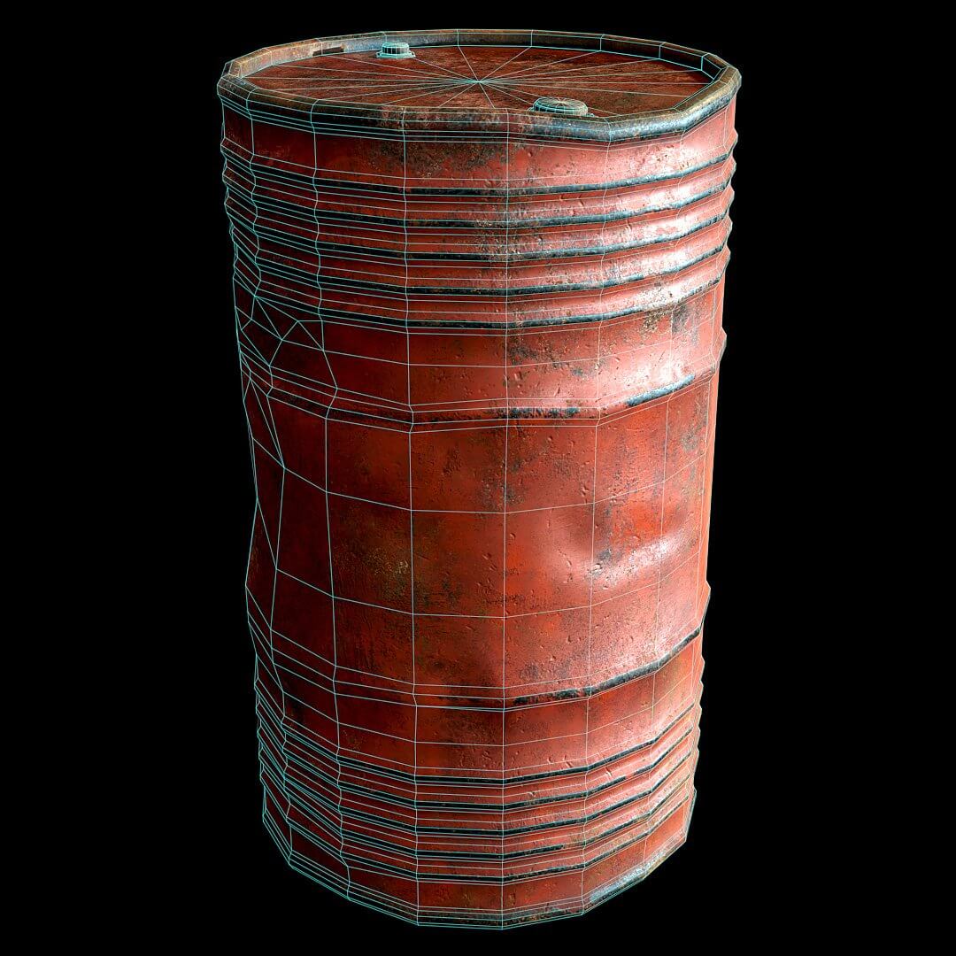 Barrel - 3D Model by TH Studio