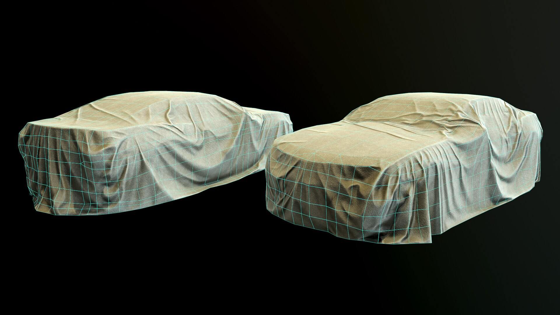 Car Cover A - 3D Model by TH Studio