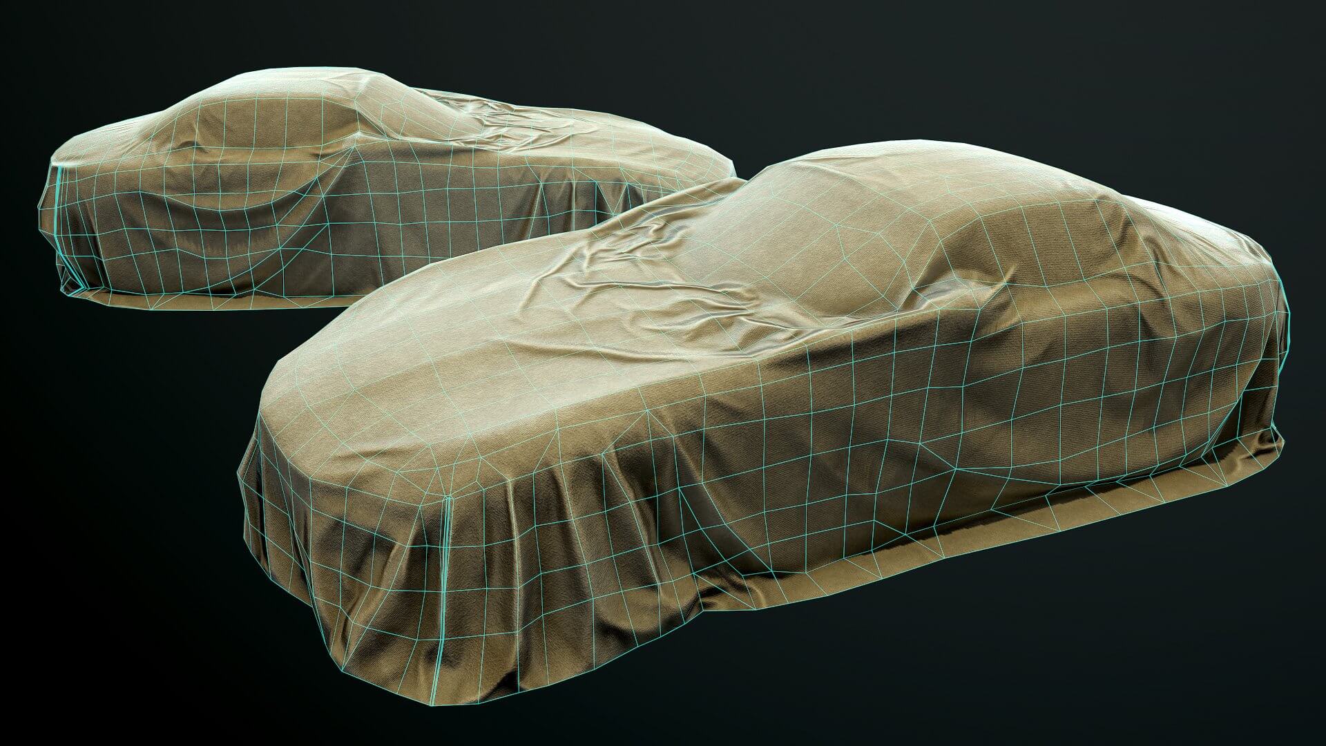 Car Cover C - 3D Model by TH Studio