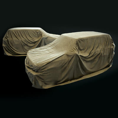 Car Cover D - 3D Model by TH Studio
