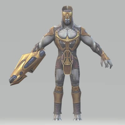 Chitauri - 3D Model by ThanosTheMadTitan666