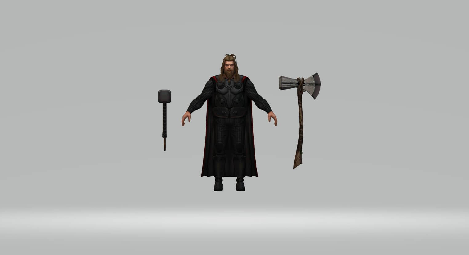 Thor From Endgame - 3D Model by ThanosTheMadTitan666