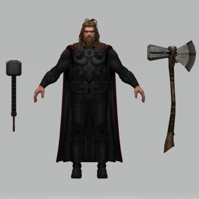Thor From Endgame - 3D Model by ThanosTheMadTitan666