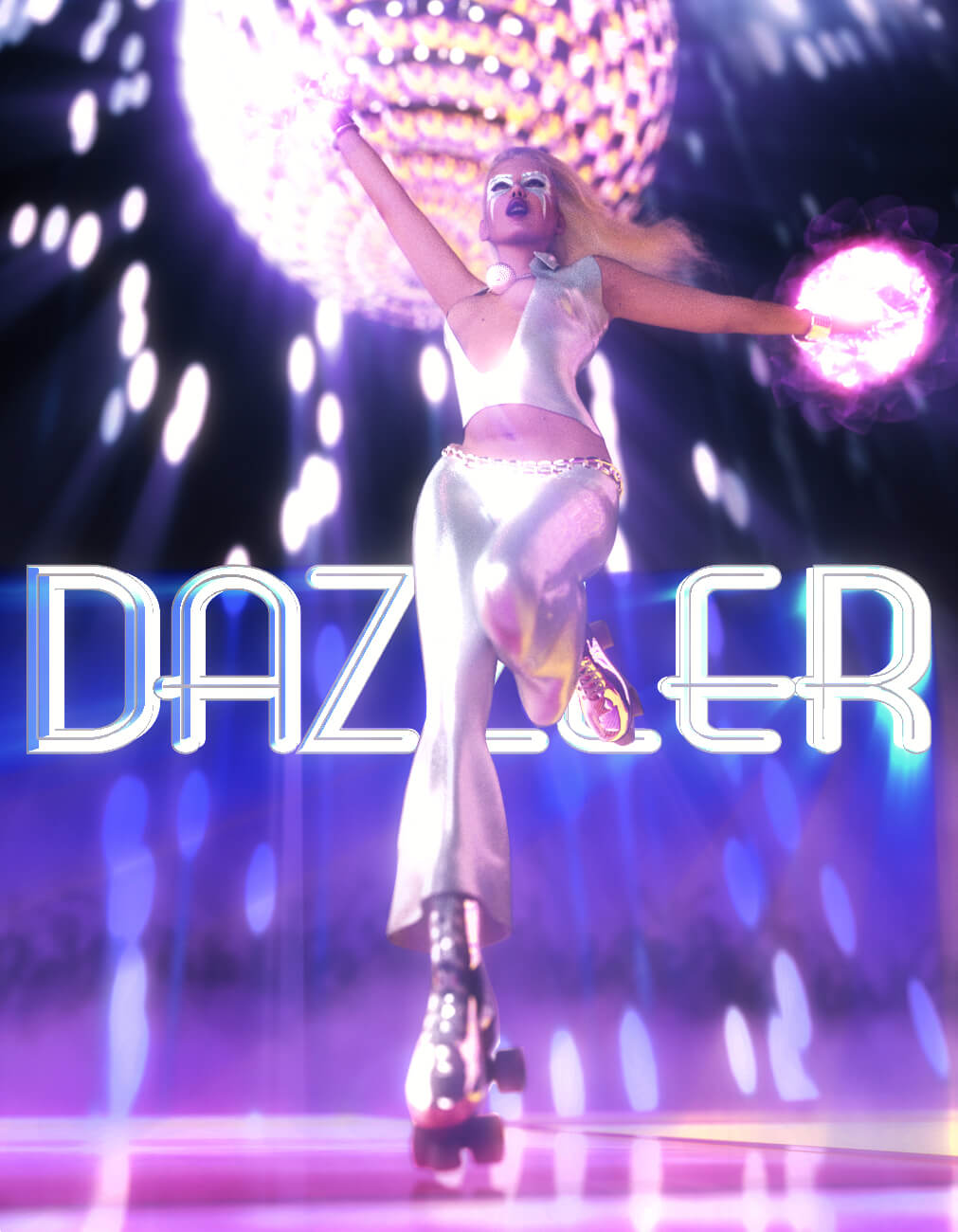 Dazzler 3D Render, Digital Art by The Bard