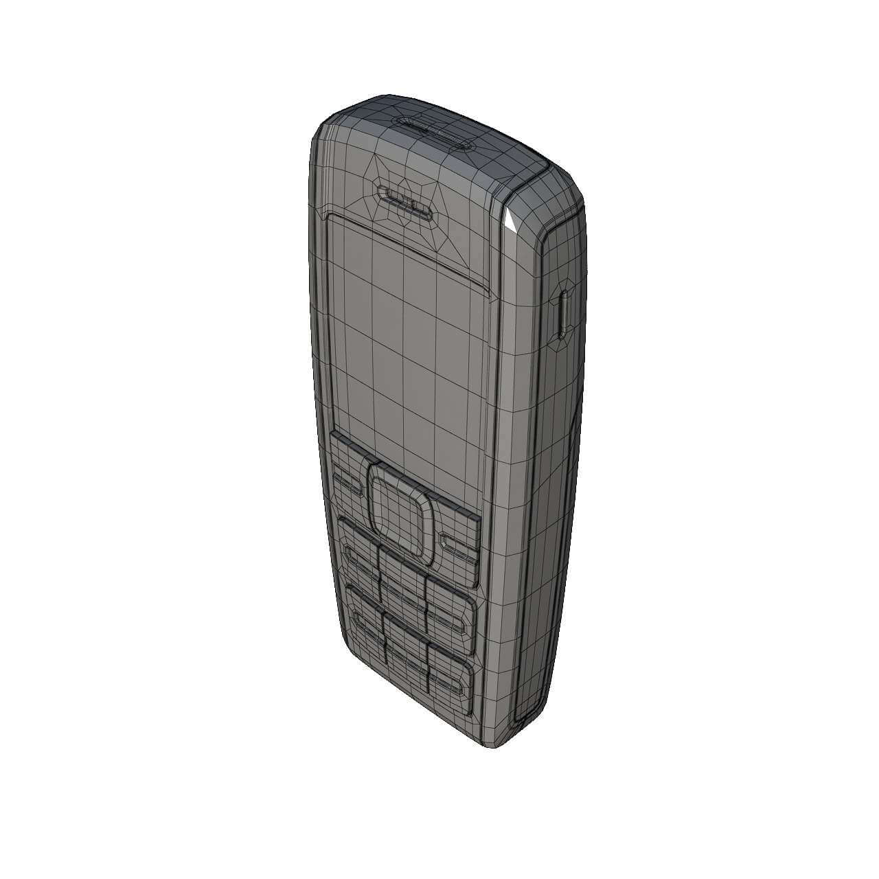 Nokia 1600 Black - 3D Model by The_Djon