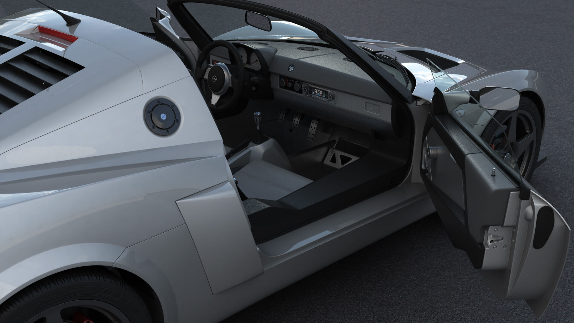 Opel Speedster Tuning - 3D Model by The_Djon