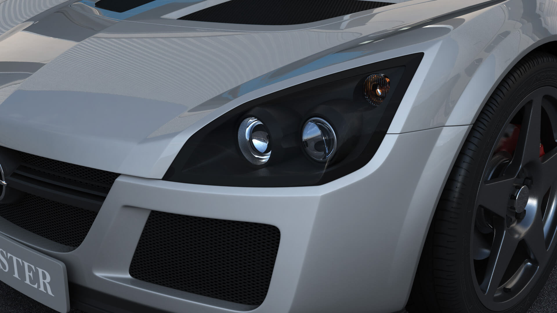 Opel Speedster Tuning - 3D Model by The_Djon