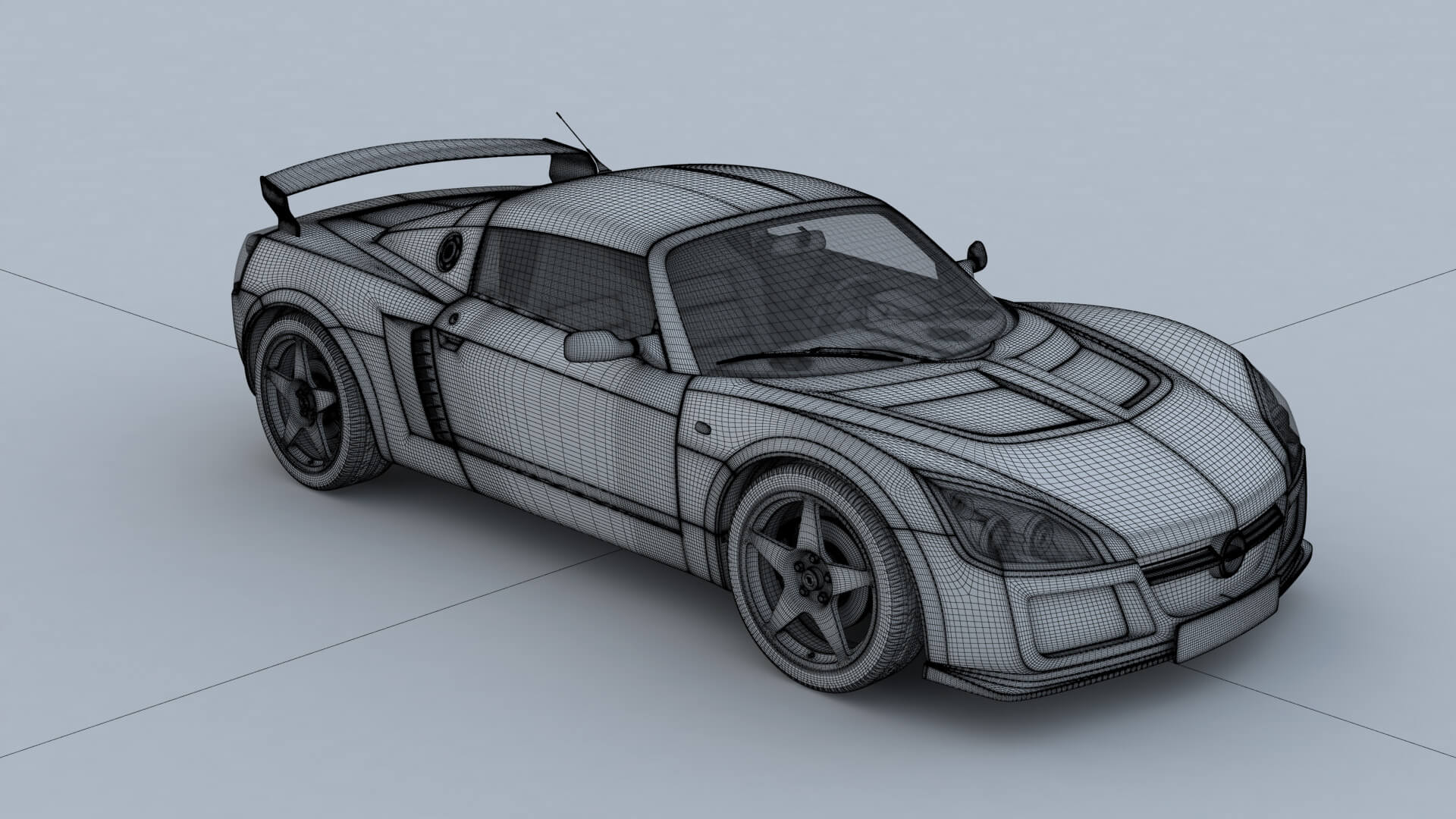 Opel Speedster Tuning - 3D Model by The_Djon