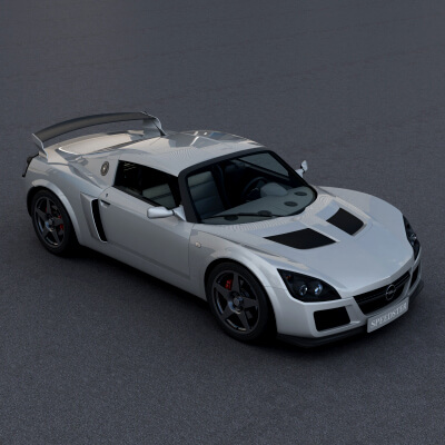 Opel Speedster Tuning - 3D Model by The_Djon