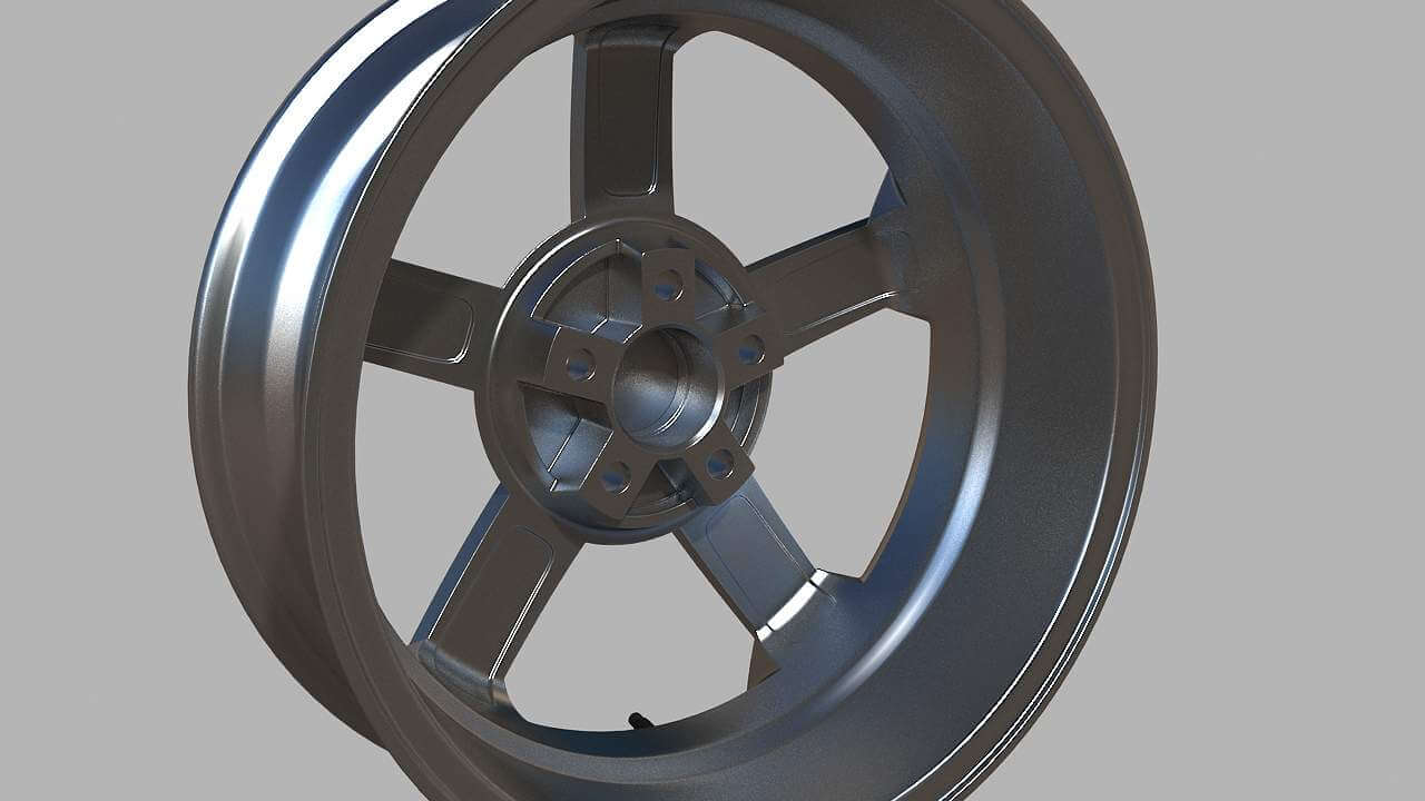 Opel Speedster Wheel - 3D Model by The_Djon