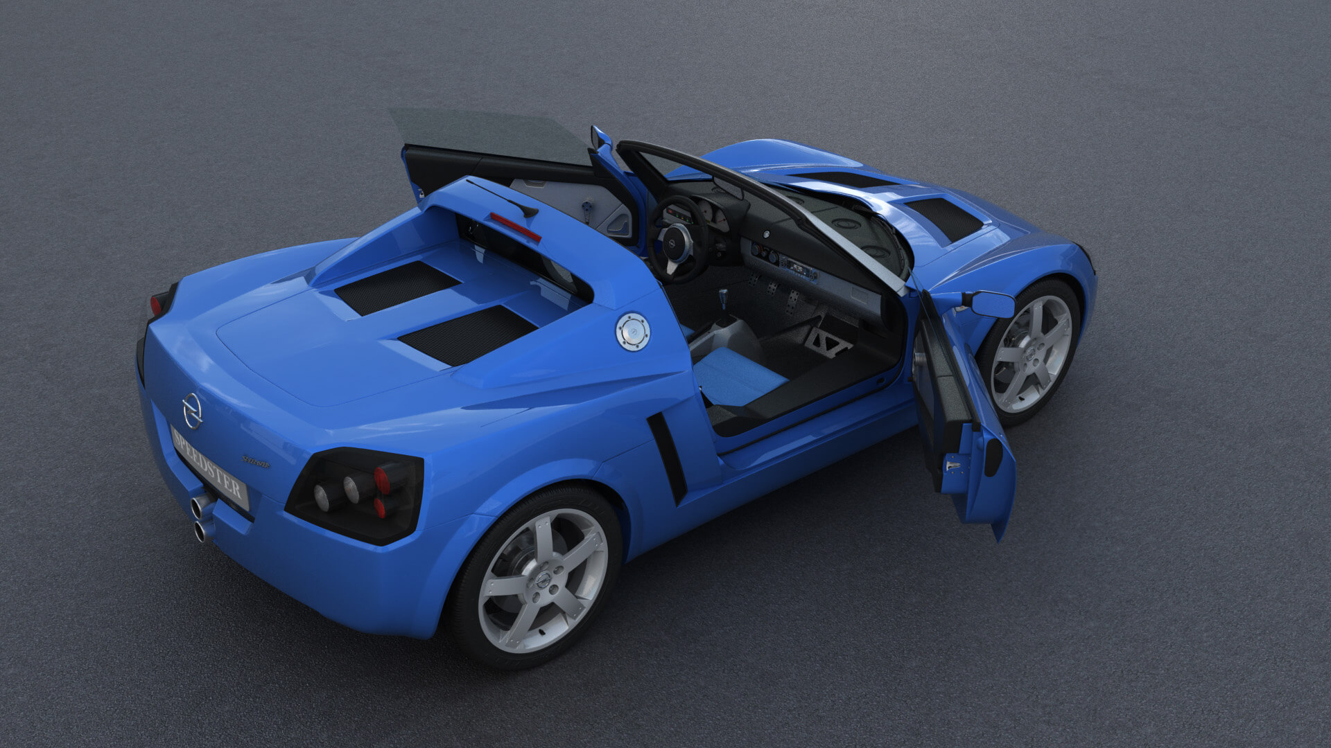 Opel Speedster - 3D Model by The_Djon