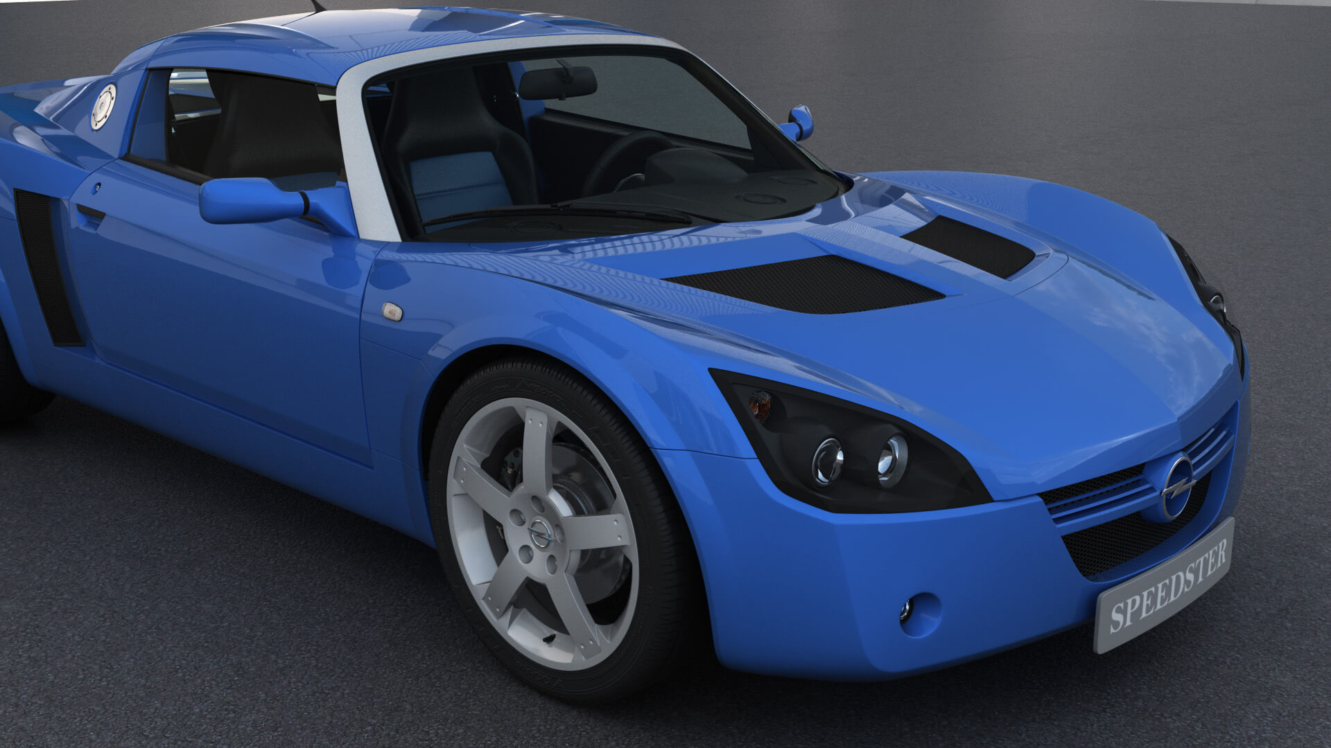 Opel Speedster - 3D Model by The_Djon